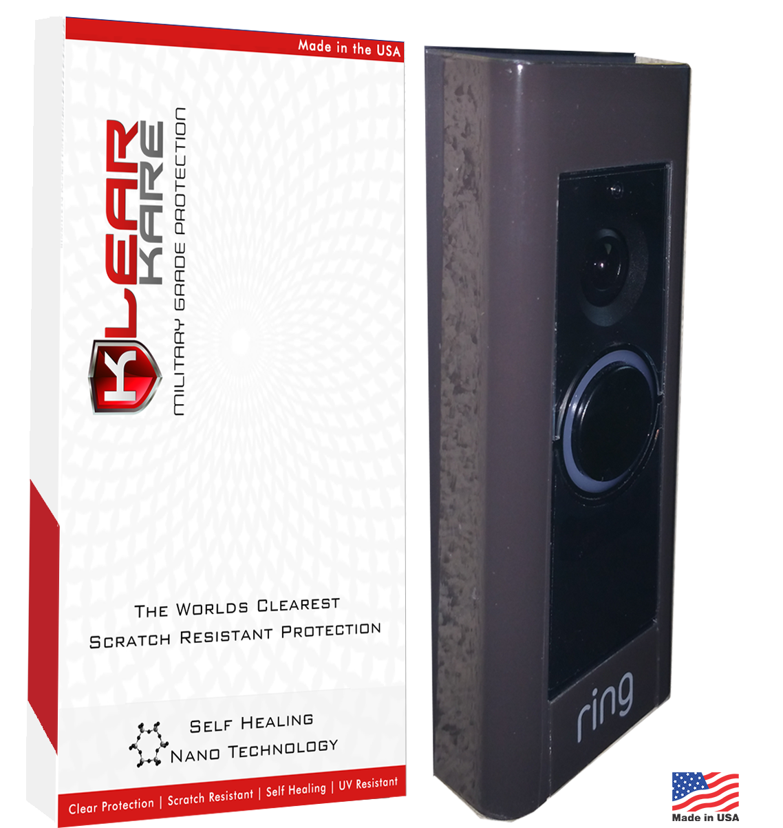 KlearKare Invisible Screen Shield Protector for Ring Doorbell Pro - Li